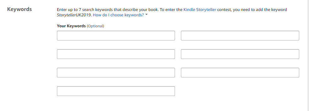 Keywords for your books. What are they and how to find them. | Vania ...