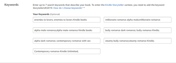 Keywords for your books. What are they and how to find them. | Vania ...