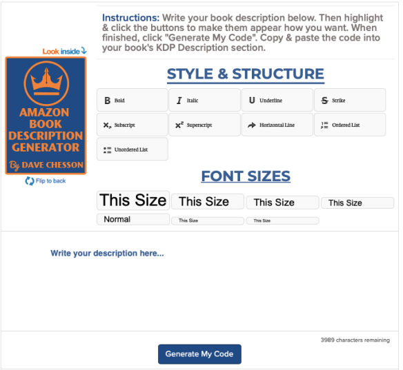 Formatting Your Book Descriptions on Amazon | Vania Margene Rheault