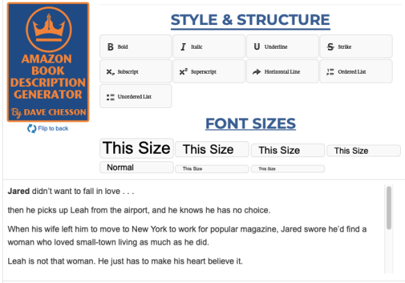 Formatting Your Book Descriptions on Amazon | Vania Margene Rheault
