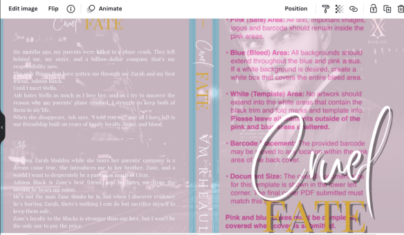 Updated! Creating a full wrap paperback book cover using Canva (plus ...