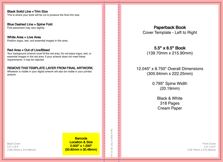 Updated! Creating a full wrap paperback book cover using Canva (plus ...