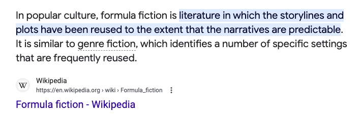 Formulaic writing: What does that mean? | Vania Margene Rheault