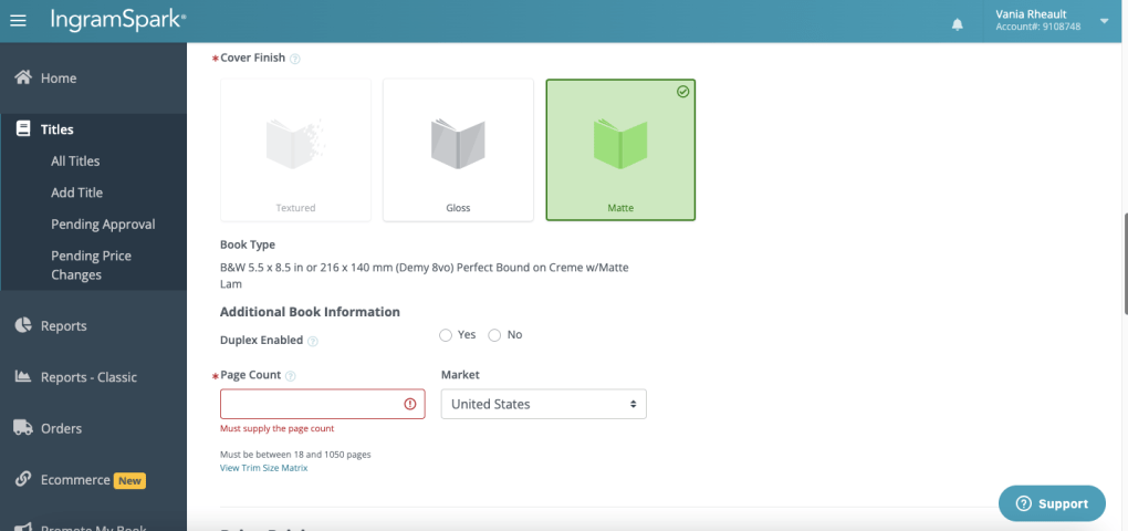 An IngramSpark Tutorial | Vania Margene Rheault