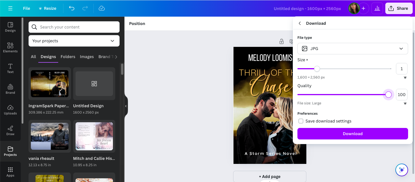 How to turn your book’s cover full wrap PDF into an ebook cover | Vania Margene Rheault